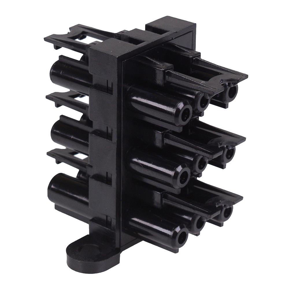 3 Pole 3 Way Lighting Connector Distribution Block Splitter 16A 600V ...