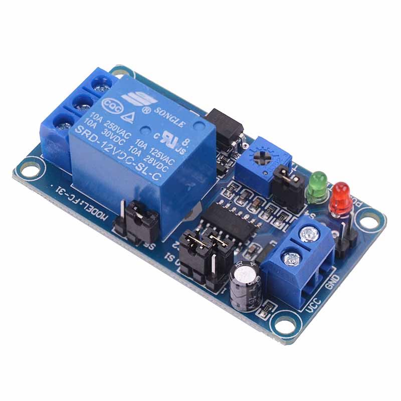 12 V Automotive Relay 12V LED Automation Delay Timer Control Switch ...