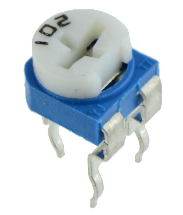 10k 6mm Horizontal Preset Trimmer Potentiometer — Switch Electronics ...
