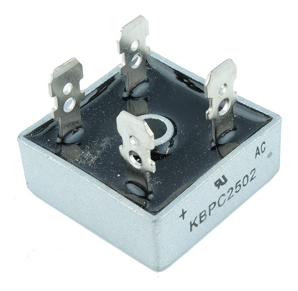 KBPC2502 Bridge Rectifier Diode 25A 200V — Switch Electronics | Your ...