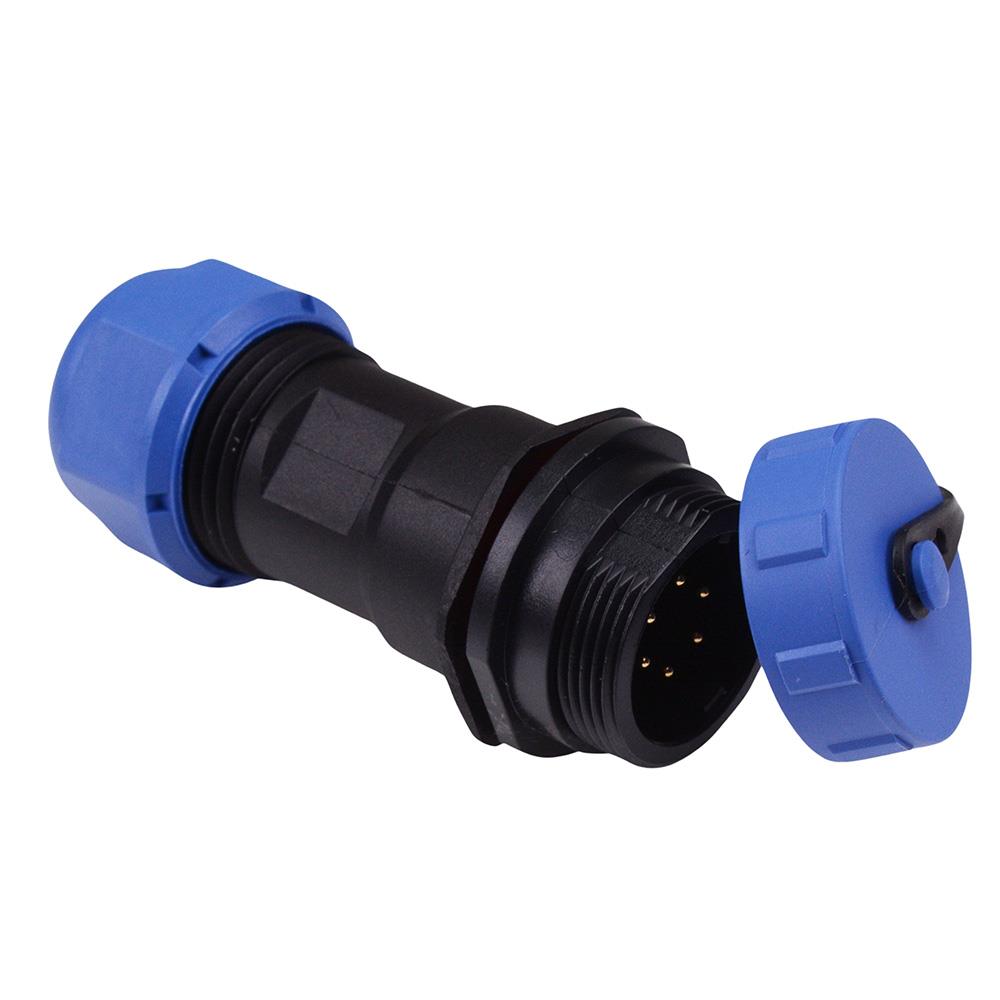 6 Pin Waterproof W17 Male Socket Cable Connector IP68 5A — Switch ...