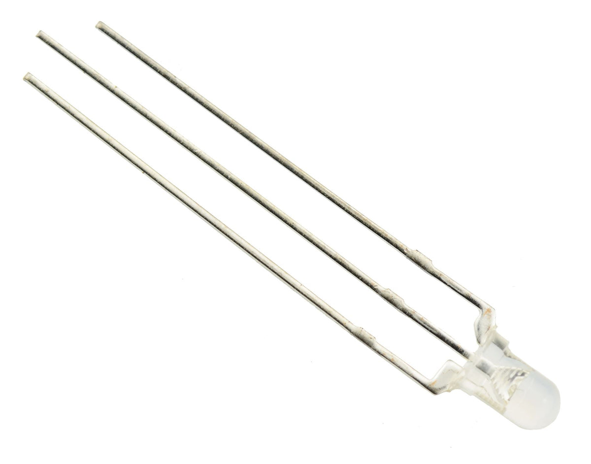 Red/Green Tri-Colour 3mm LED Clear Lens — Switch Electronics | Your One ...