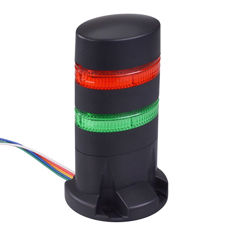 LD6A-2DQB-RG Red/Green Stack Light LED Tower Direct Mount 24VAC/DC IDE ...