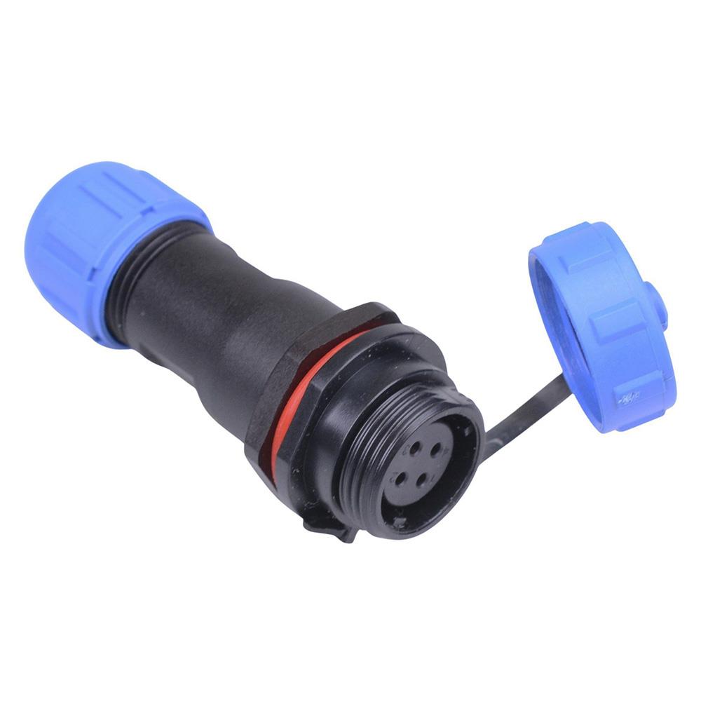 4 Pin Waterproof W13 Female Socket Cable Connector IP68 — Switch ...