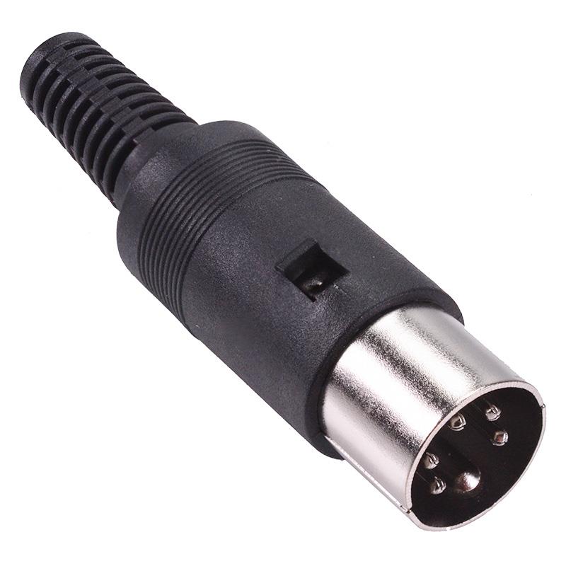 5-Pin DIN Plug Connector 240° — Switch Electronics | Your One Stop ...