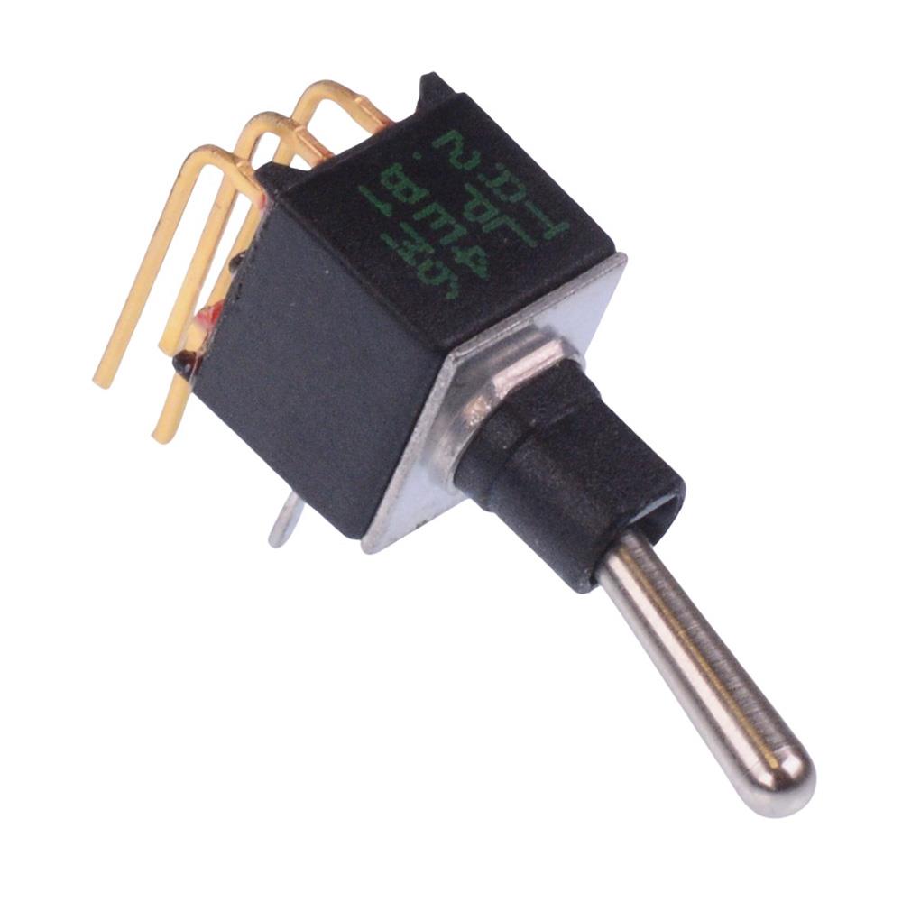 Tl46w005400 Apem On On Subminiature Washable Pcb Toggle Switch Dpdt — Switch Electronics Your