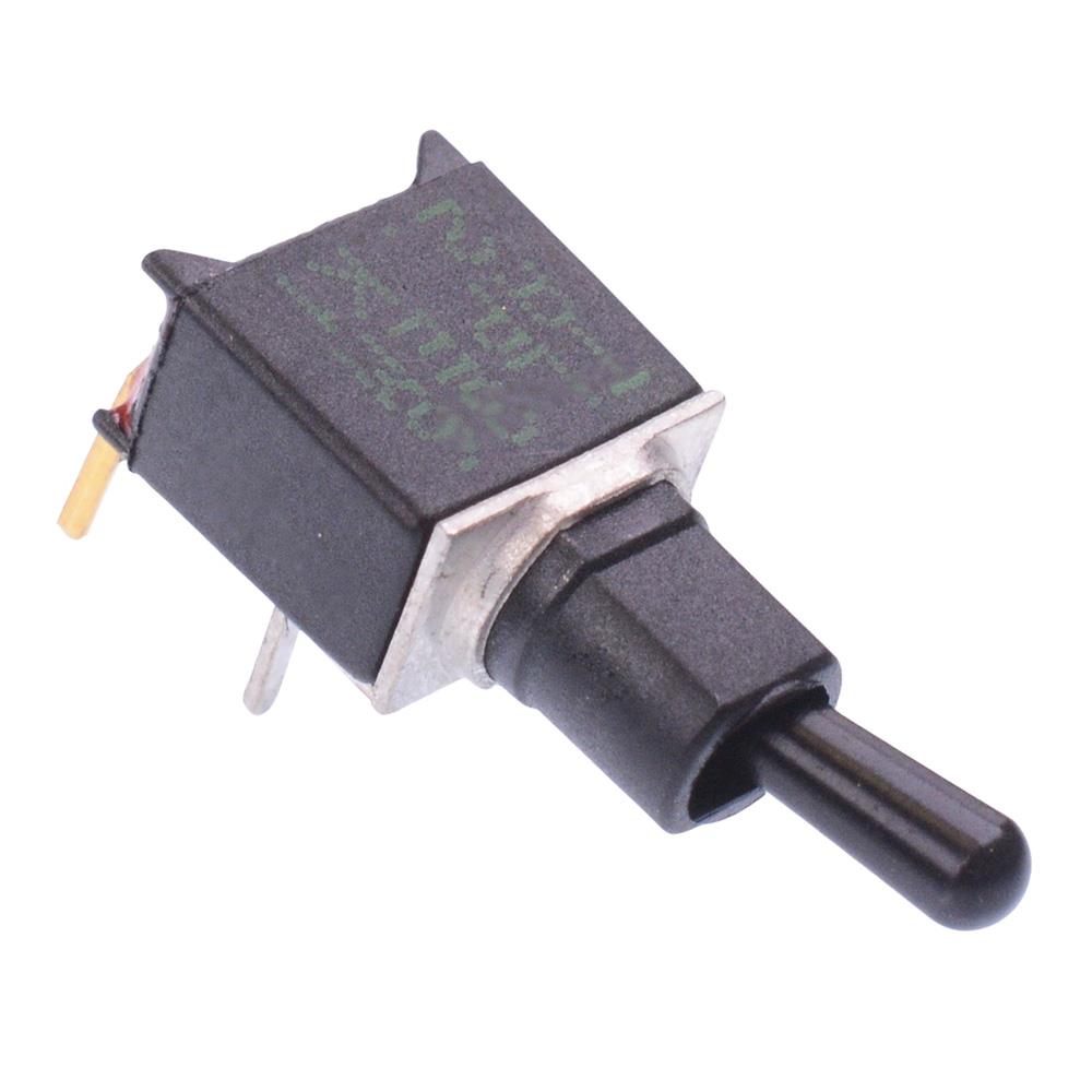 Tl36w005100 Apem Black On On Subminiature Washable Pcb Toggle Switch S — Switch Electronics