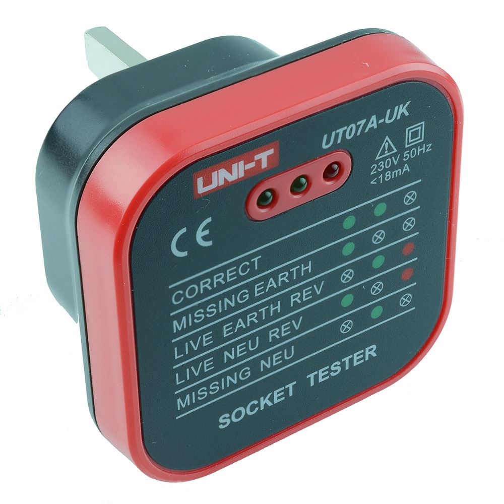 UT07A UK Socket Tester — Switch Electronics | Your One Stop Component Shop