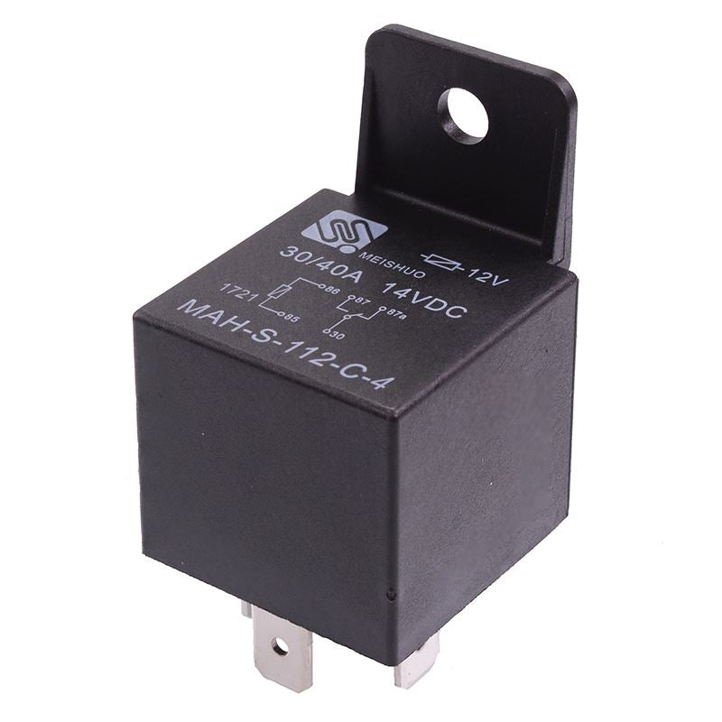 12V SPDT Mini Automotive Relay Bracket 40A MAH-S-112-C-4 — Switch ...