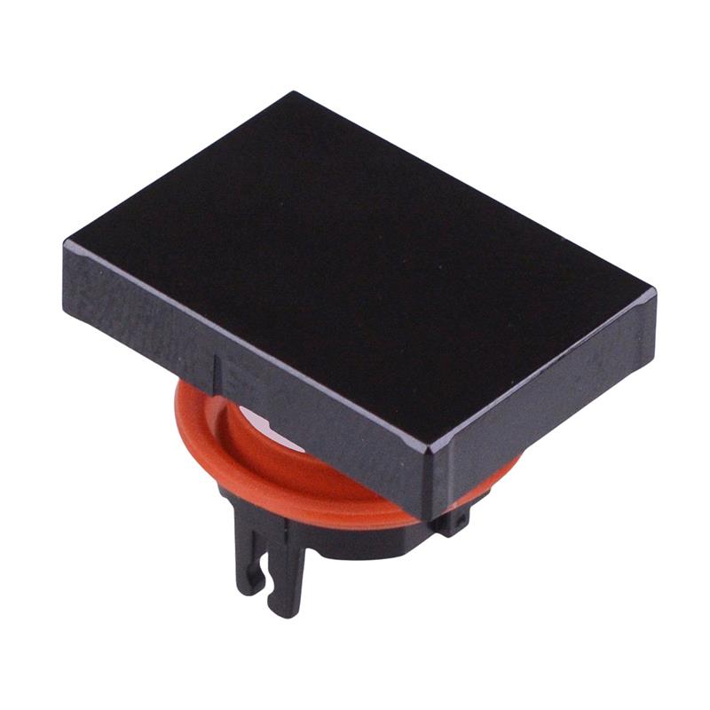 AB6H-BK2-B Black Rectangular Button for A6 Series Switch IP65 IDEC ...