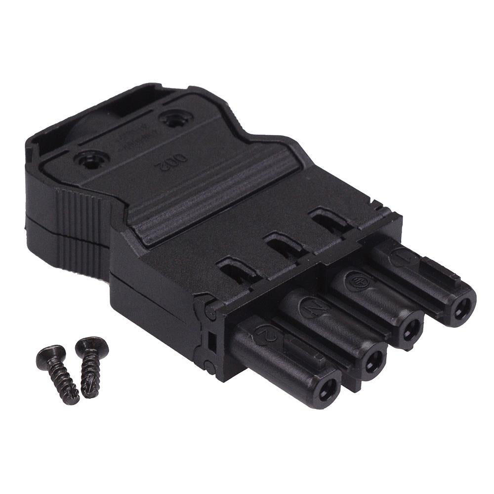 4 Pole Female Lighting Connector 16A 600V — Switch Electronics | Your ...