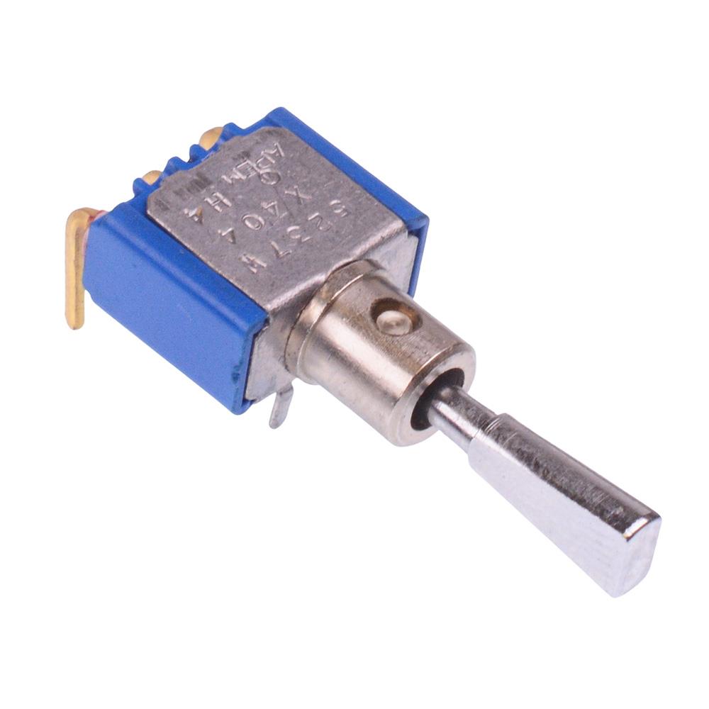 5237WCDB9X404 APEM (On)-Off-(On) Momentary Miniature PCB Toggle Switch ...