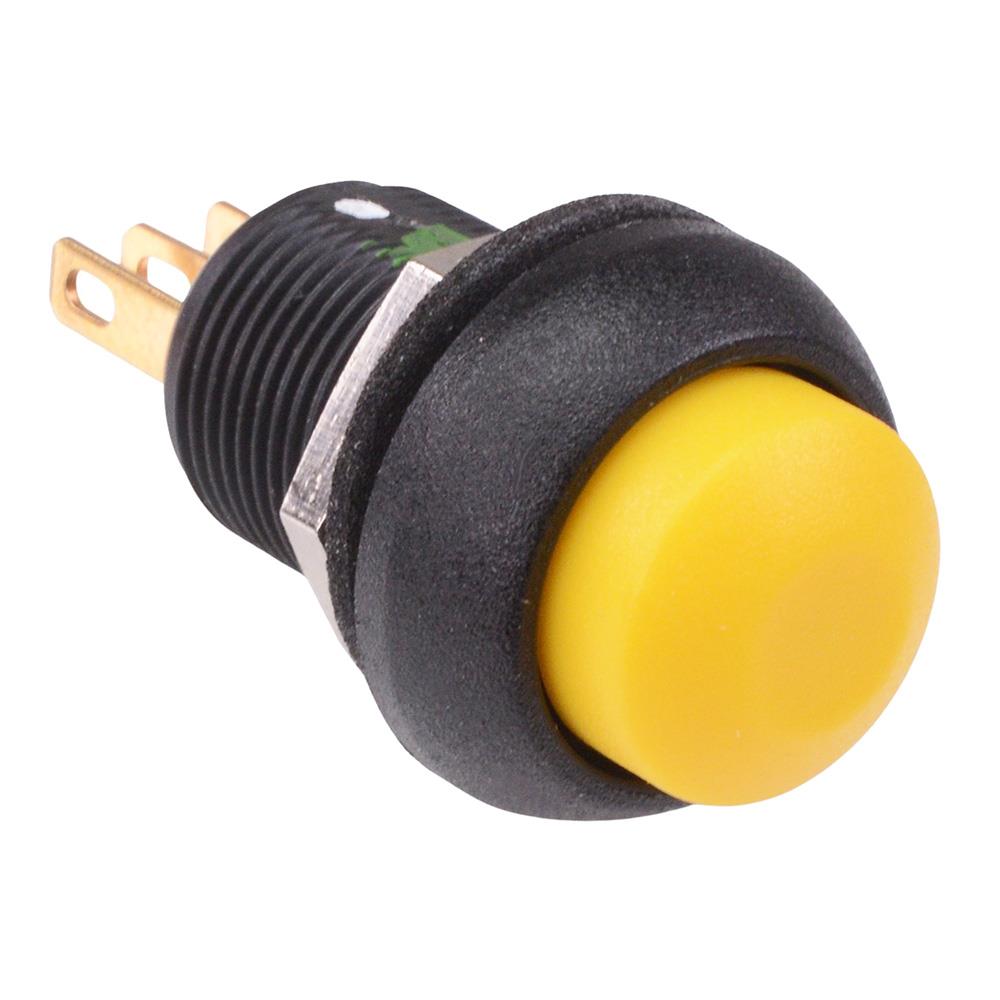 IMR7Z452104UL APEM Yellow Momentary 12mm Push Button Switch SPDT IP67 ...