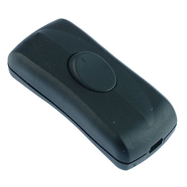 Black Inline Rocker Cord Switch 1A — Switch Electronics | Your One Stop ...