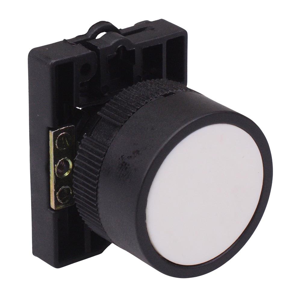 Techna PtecPNWhite White Flush Push Button Switch — Switch Electronics ...