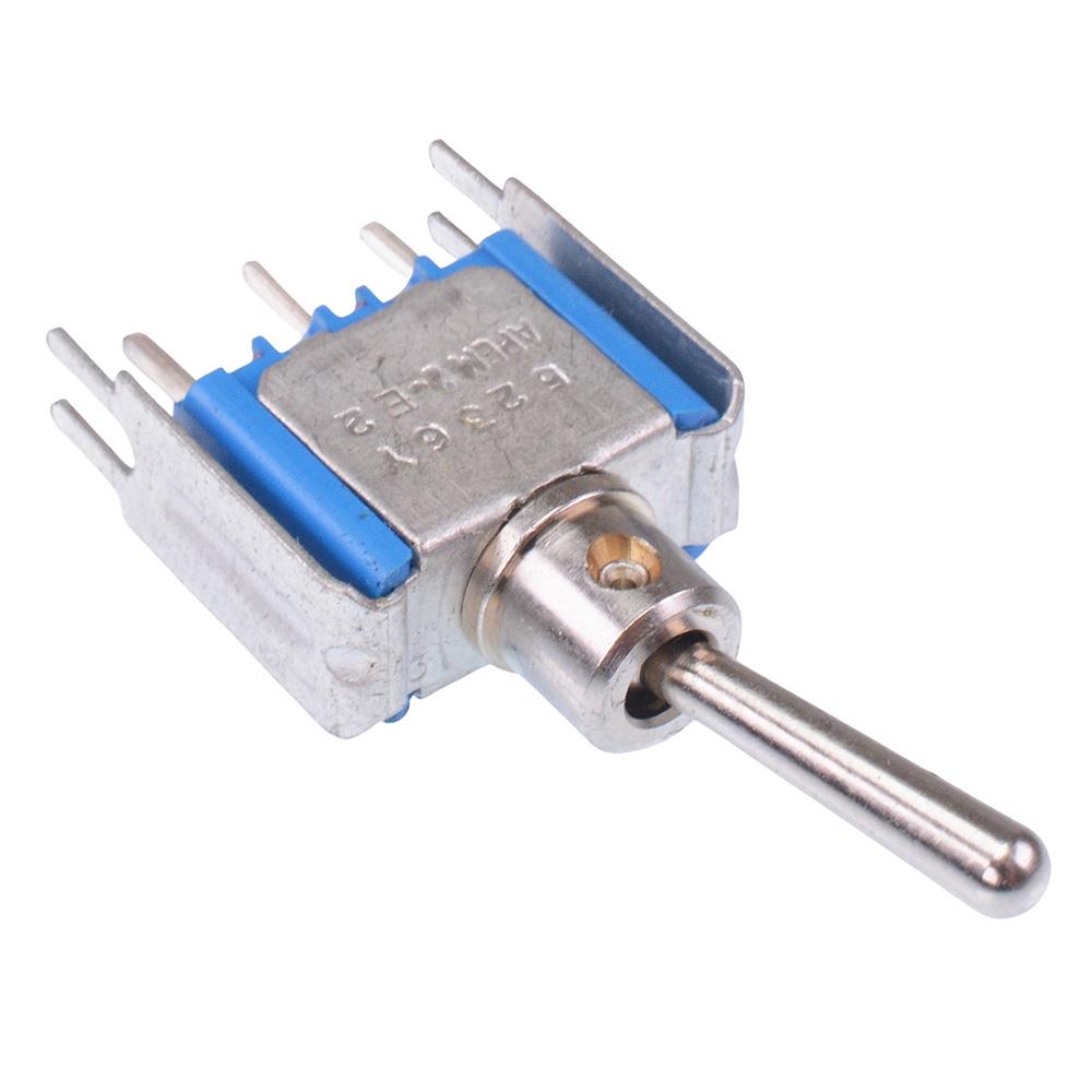 5236YAB APEM On-On Miniature PCB Toggle Switch SPDT 4A 30VDC — Switch ...