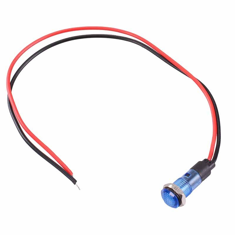 Blue LED Prewired 8mm Panel Indicator 220V — Switch Electronics | Your ...