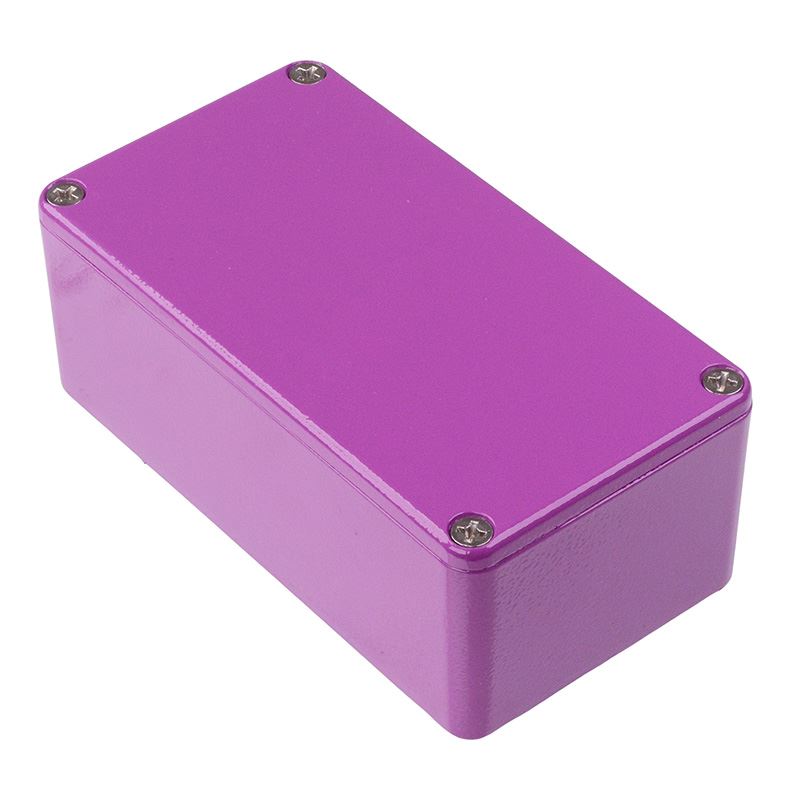 1590BSPR Hammond Purple Die Cast Stomp Box Enclosure 112 x 60.5 x 42mm ...