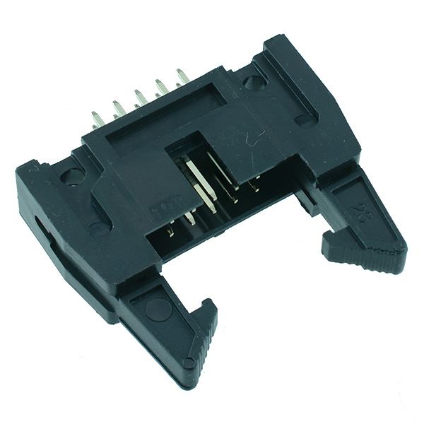 10-Way IDC Latched PCB Plug 2.54mm Pitch — Switch Electronics | Your ...