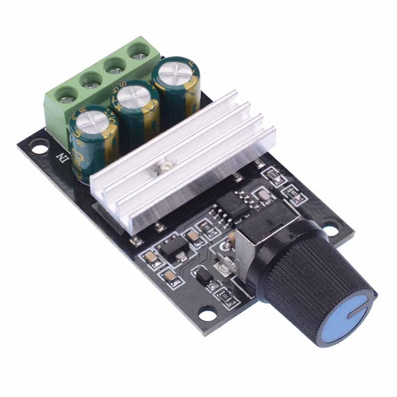 3A 6-28VDC PWM Motor Speed Control Module Switched — Switch Electronics ...