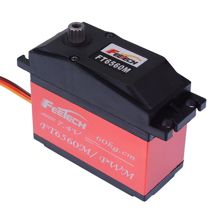 FT6560M High Torque 62Kg Servo FeeTech — Switch Electronics | Your One ...