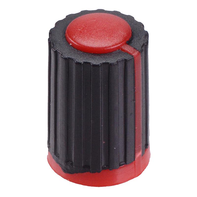 Red Push Fit 6mm Pointer Control Knob — Switch Electronics | Your One ...