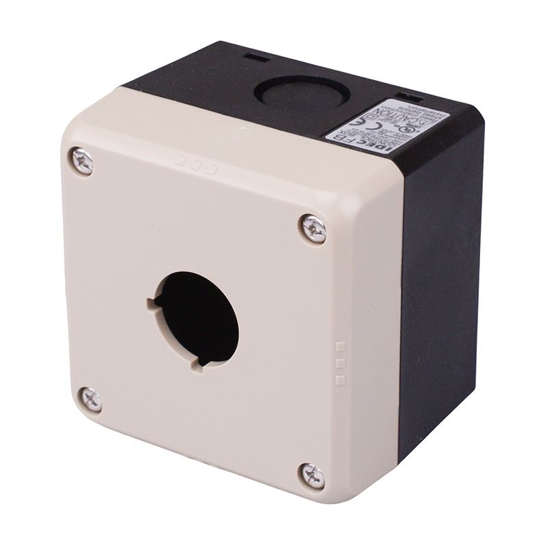 FB1W-111Z Beige 1 Hole 76mm Control Station Enclosure IDEC — Switch ...