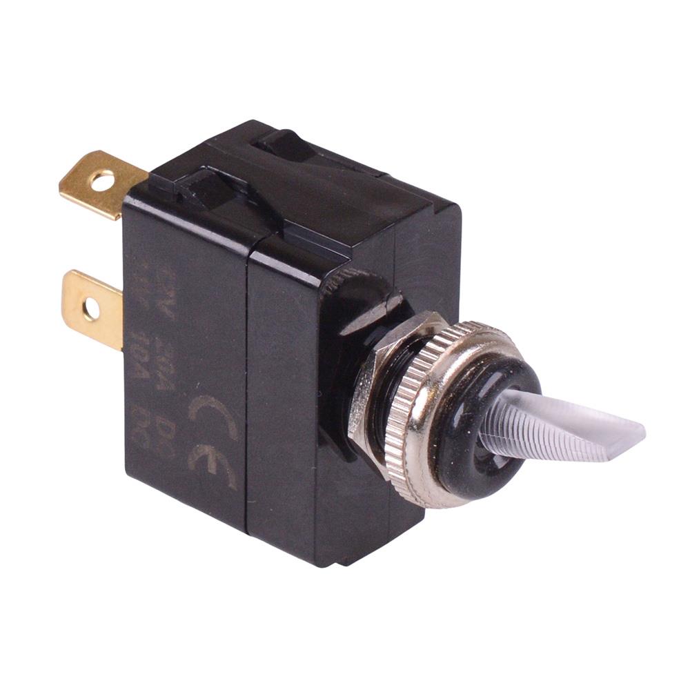 On-Off Red LED illuminated Toggle Switch 20A 12V SPST — Switch ...
