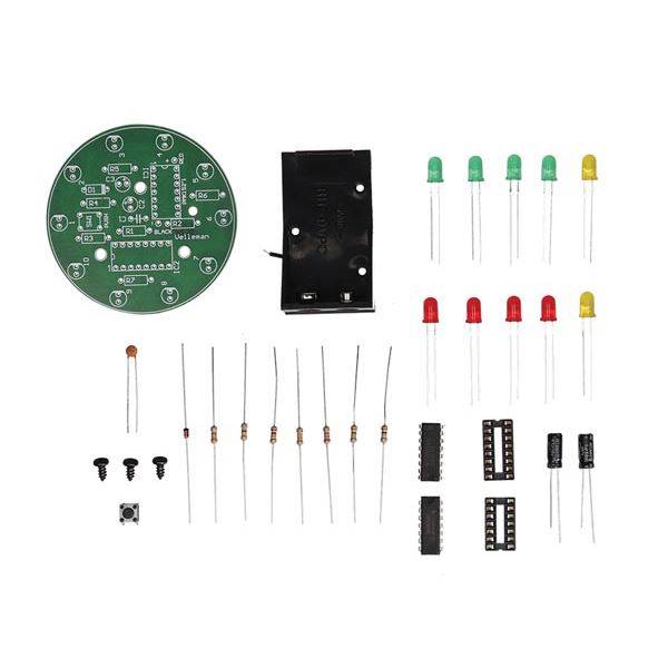 Spinning LED Wheel Soldering Kit WSG152 — Switch Electronics | Your One ...