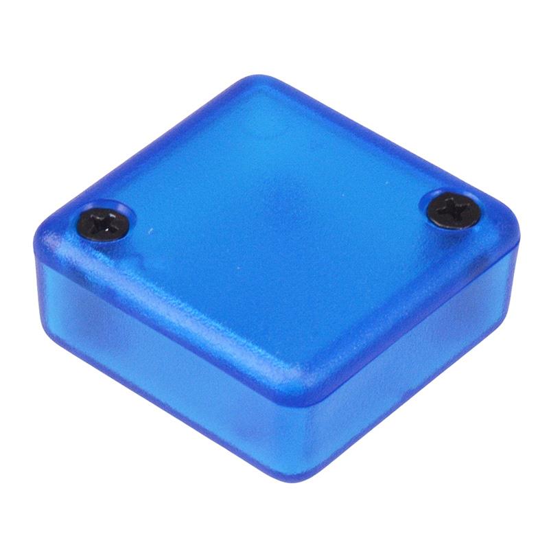 1551NTBU Hammond Miniature Translucent Blue ABS Enclosure 35 x 35 x 15 — Switch Electronics ...