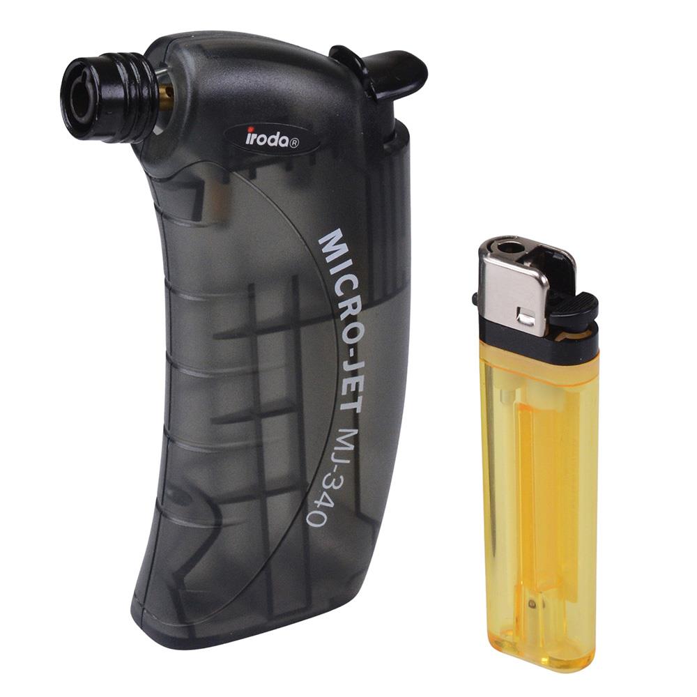 IRODA Microjet MJ-340 Gas Blow Torch Jet Lighter — Switch Electronics ...