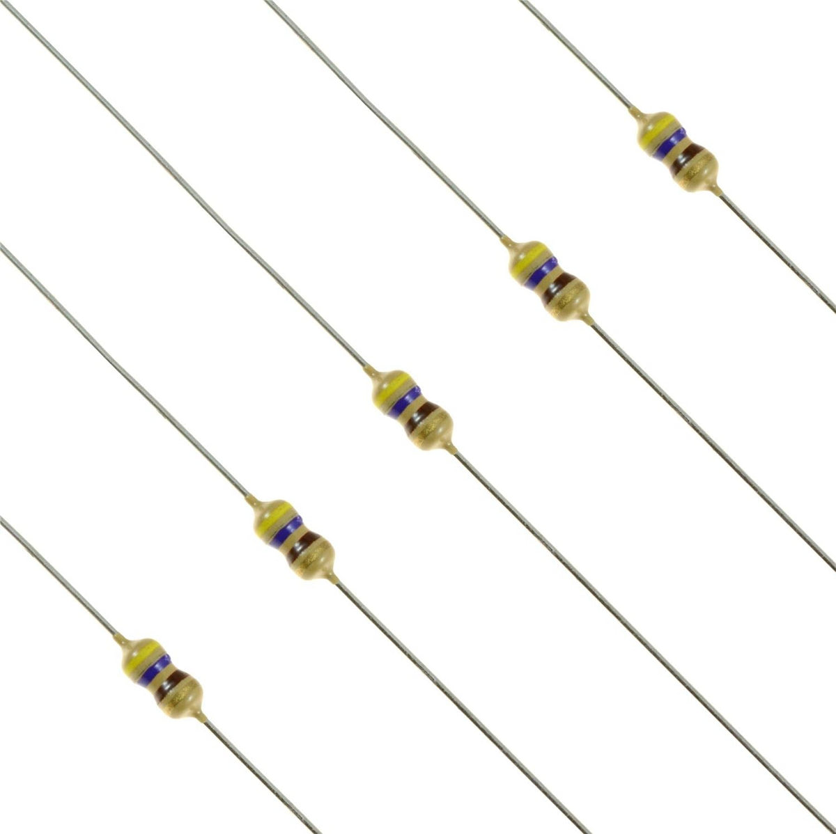 56K Carbon Film 1/8W Resistor 5% - Pack of 100 — Switch Electronics ...