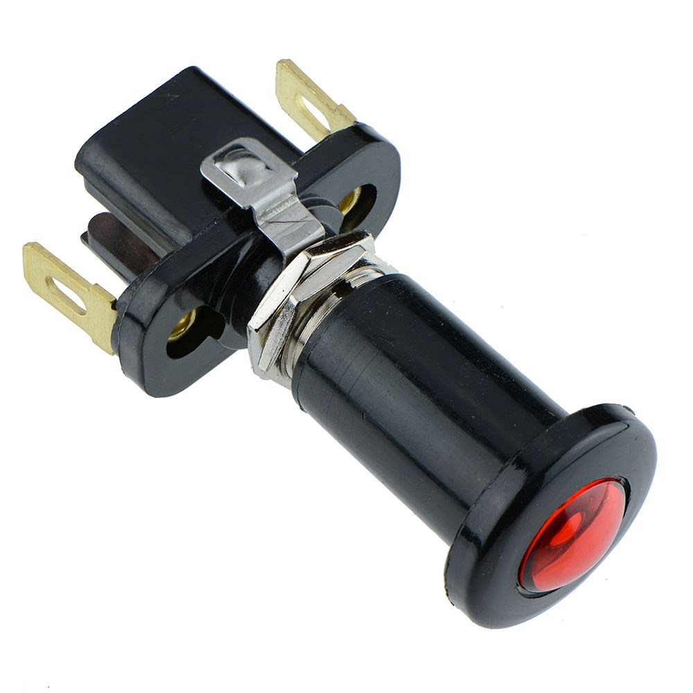 Red Off-On illuminated Push Pull Switch 12VDC 10A A3-7A-01 — Switch ...