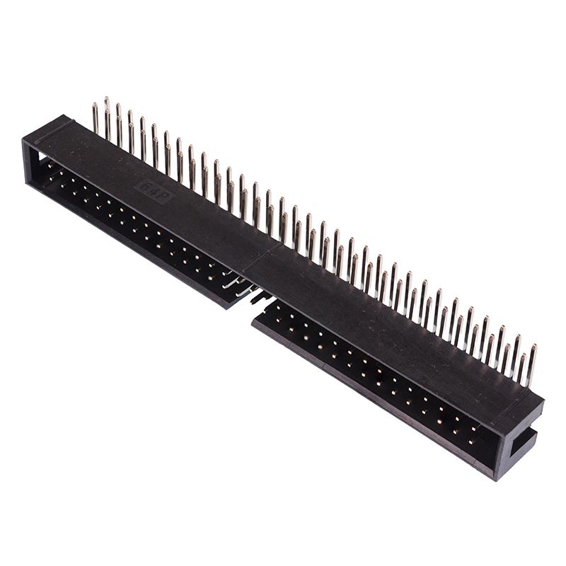 64-Way IDC Right Angle Pin Boxed Header 2.54mm — Switch Electronics ...