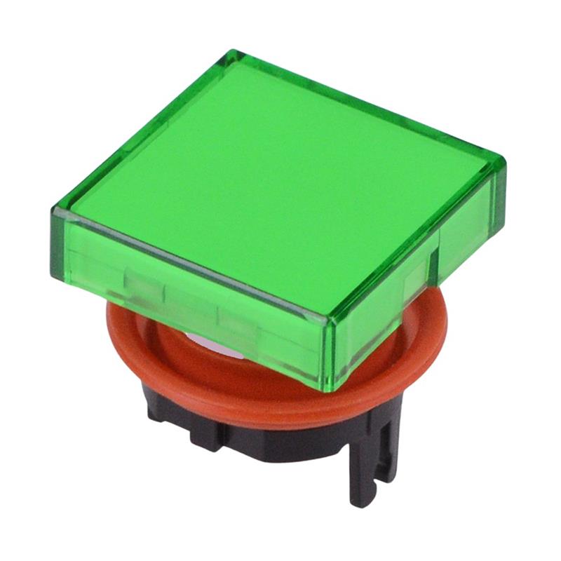 AL6Q-LK2-G Green Square Lens for A6 Series Switch IP65 IDEC — Switch ...