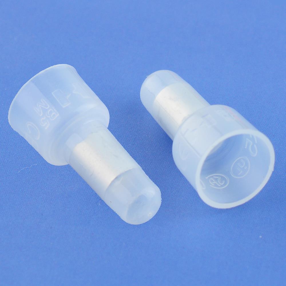 16-22AWG Nylon Closed End Terminal Cap Wire Connector - Pack of 100 ...