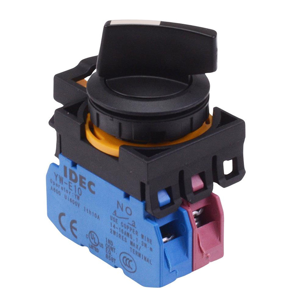 CW1S-3E11N2 3 Position Selector Switch 1NO-1NC IP65 IDEC — Switch ...