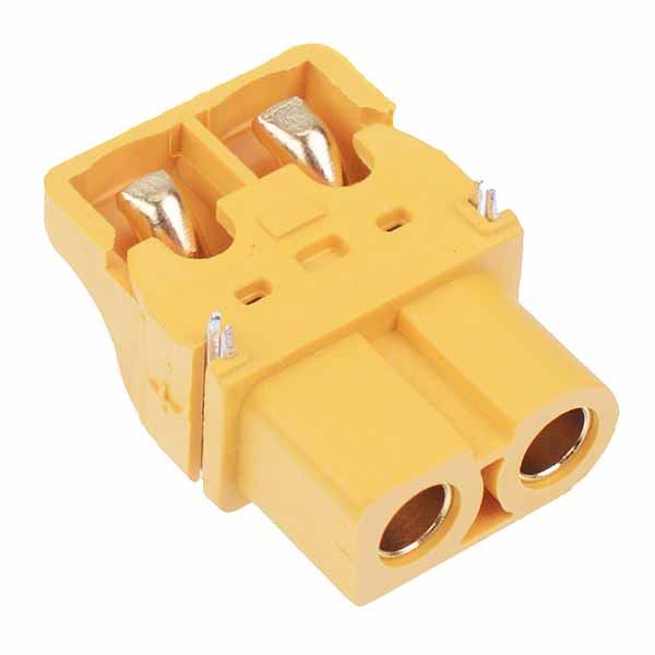 XT60PT-F Female Gold Plated Connector 30A AMASS — Switch Electronics | Your One Stop Component Shop