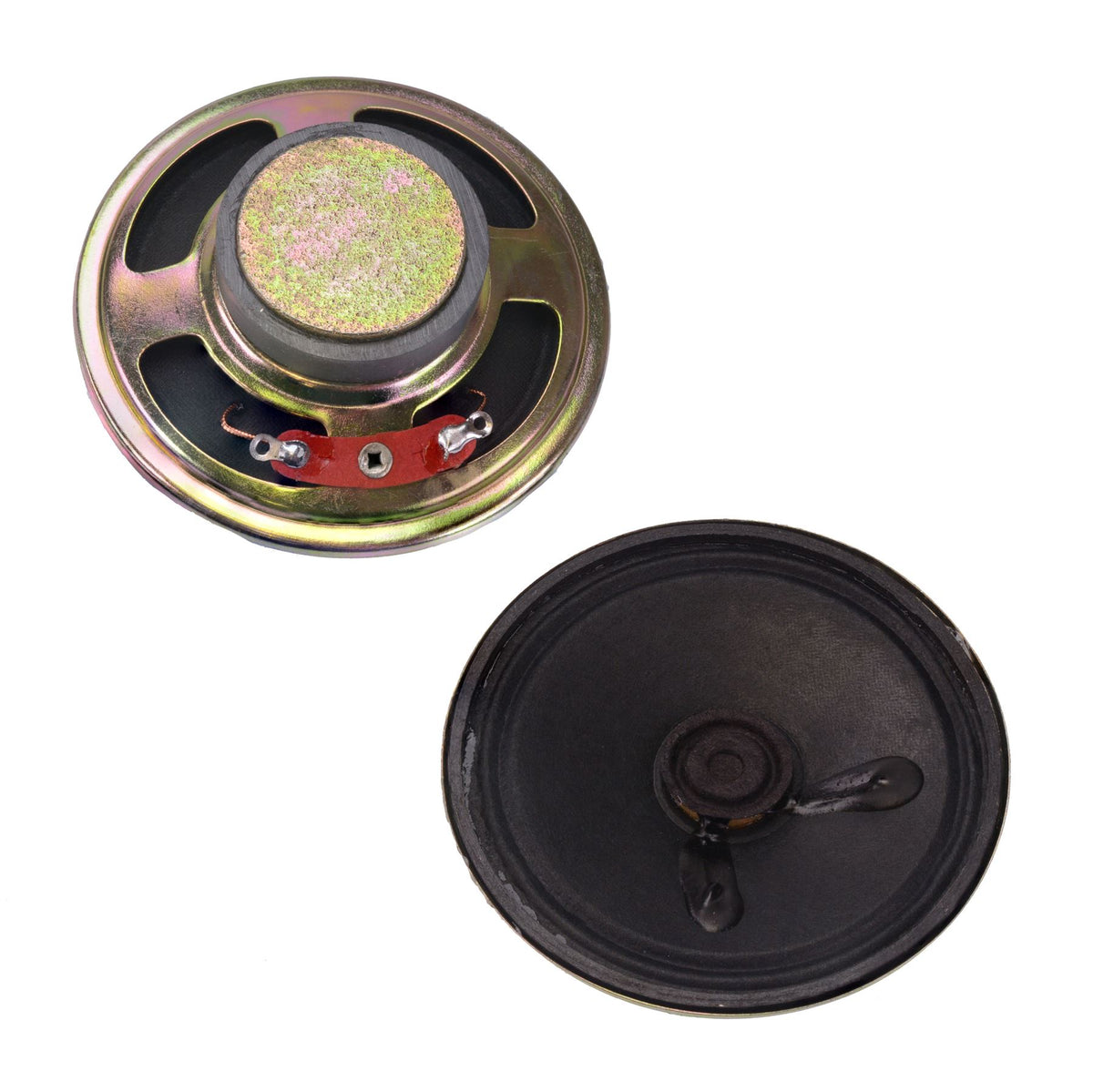 8 Ohm Miniature Mylar Cone 1W Speaker 66mm x 19mm — Switch Electronics ...
