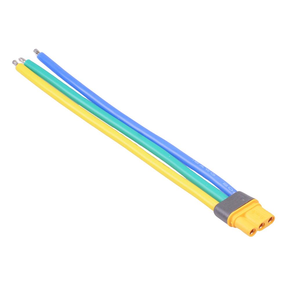 Prewired Female MR30 3 Pin Connector 15A 10cm AMASS — Switch ...