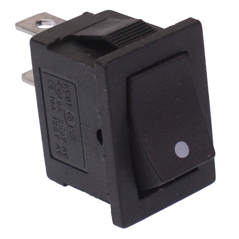 Off-(On) Momentary Rectangle Rocker Switch Dot SPST — Switch ...