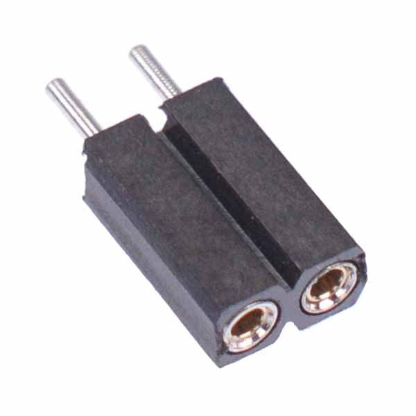 2 Pin SIL Turned Pin Socket Connector 2.54mm — Switch Electronics ...
