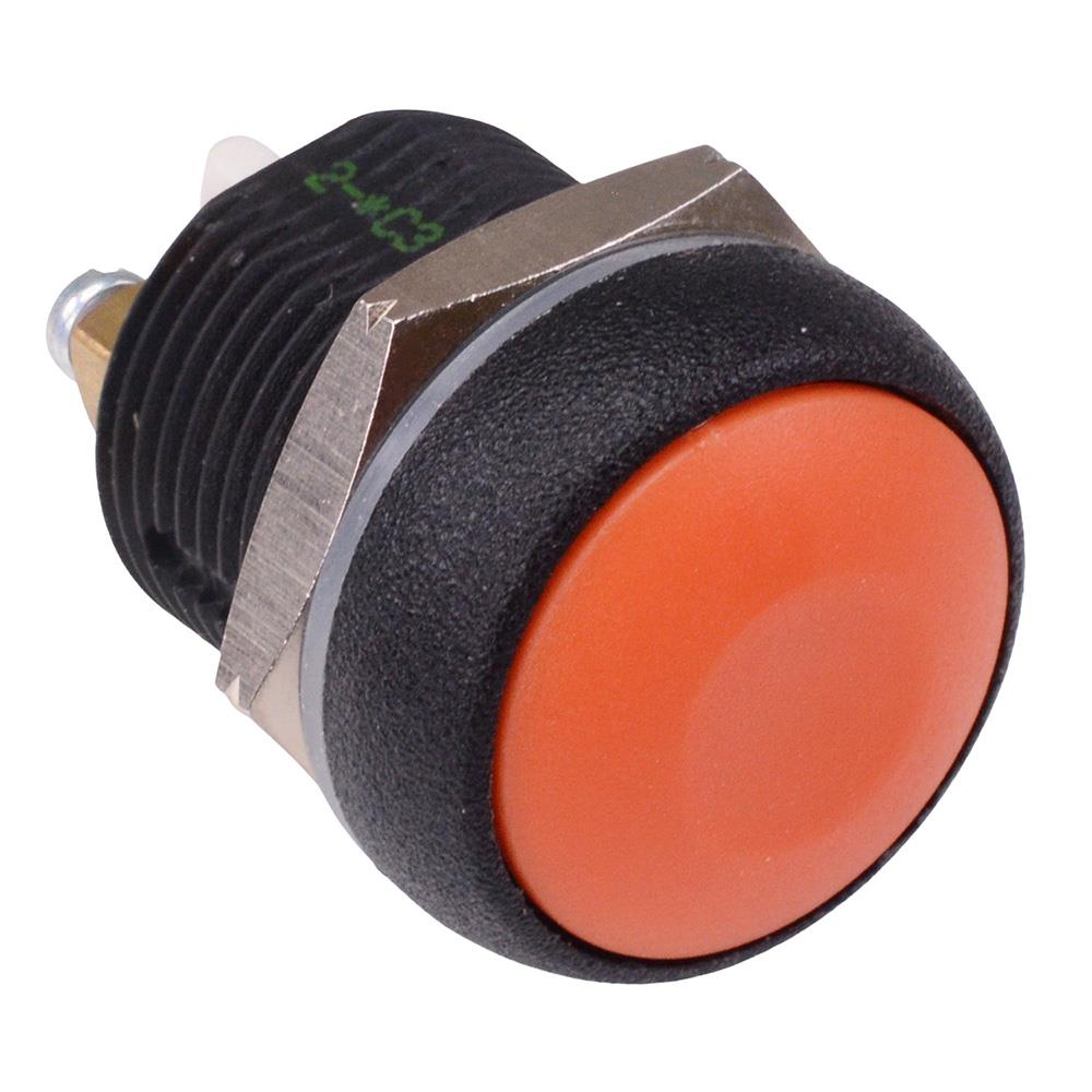 IRR3V292 APEM Orange Round 16mm Momentary NO Push Button Switch IP67 — Switch Electronics | Your ...