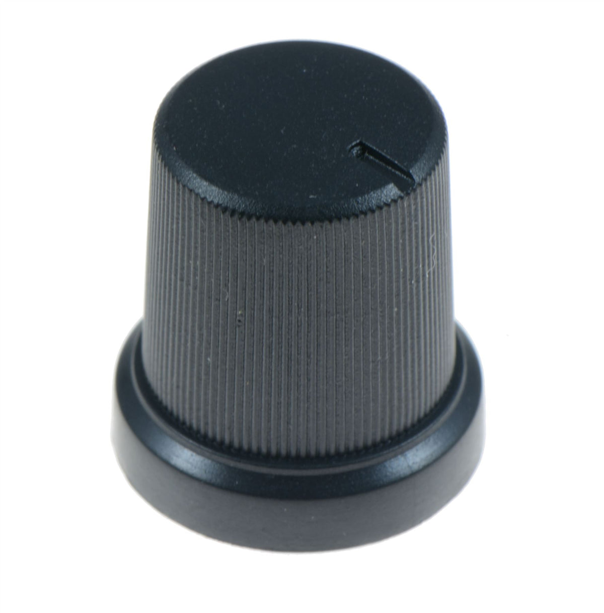 Black 6mm Pointer Control Knob — Switch Electronics | Your One Stop Component Shop