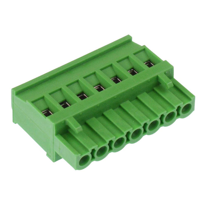 7-Way 5.08mm Vertical Pluggable Terminal Block Green 15A 300V — Switch ...