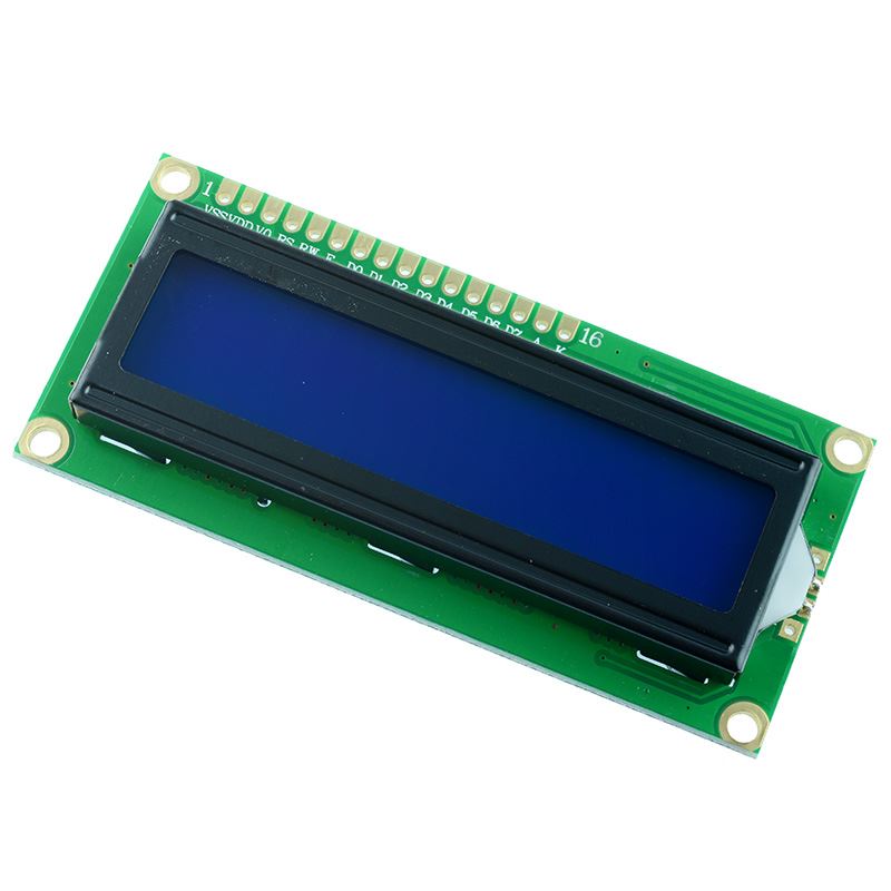 Blue 16x2 LCD Display Module HD44780 — Switch Electronics | Your One ...