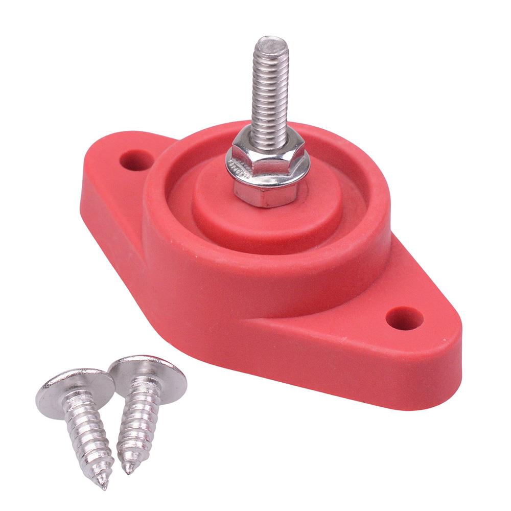 Red Positive M6 Stud Large Base Power Distribution Post 150A — Switch ...