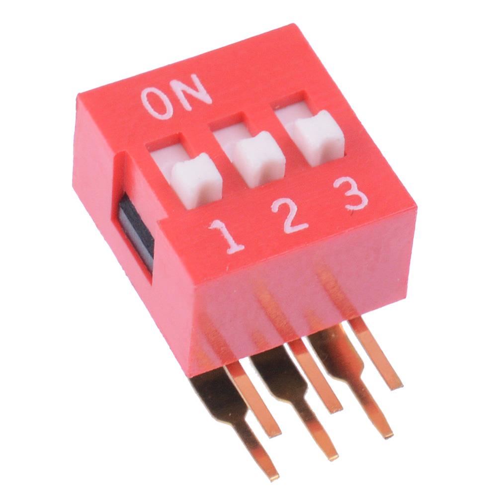 NDA03T APEM 3-Way Right Angle DIP Switch SPST — Switch Electronics | Your One Stop Component Shop