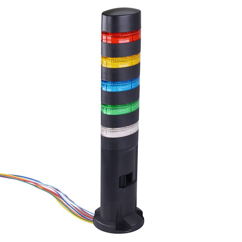 LD6A-5DZQB-RYSGW Red/Yellow/Blue/Green/White Stack Light LED Tower wit ...