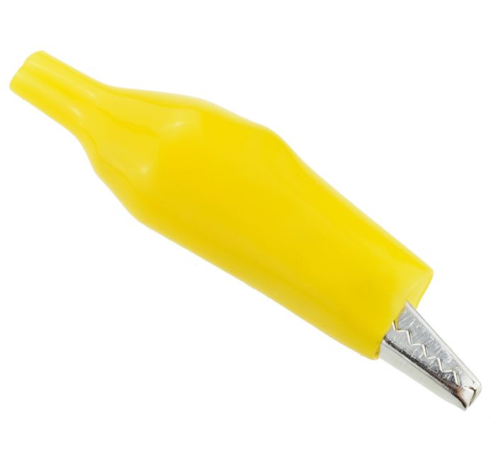 58mm Yellow Crocodile Clip — Switch Electronics | Your One Stop ...